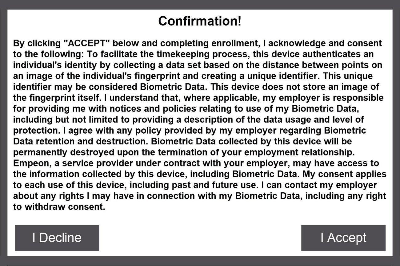 How to Enroll Facial Recognition