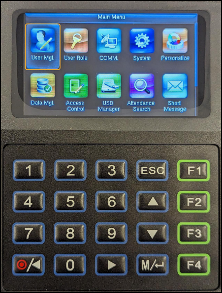 How to Enroll Fingerprint (Basic Clock)