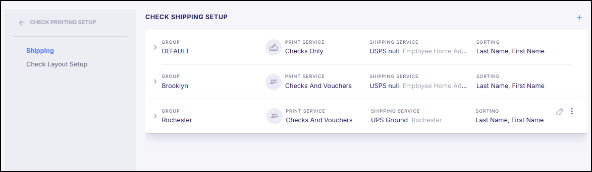 Check Printing Setup & Maintenance