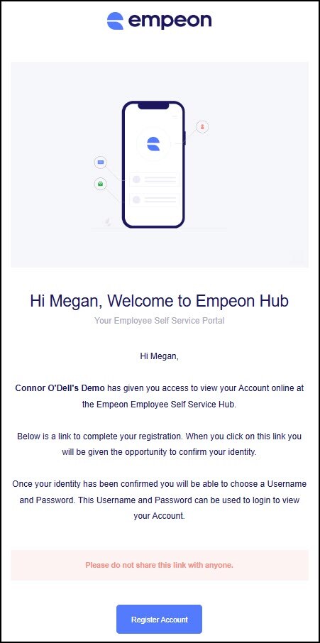 ESS Hub - First Time Login Instruction