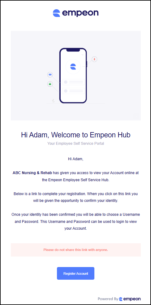 Linking ESS Accounts