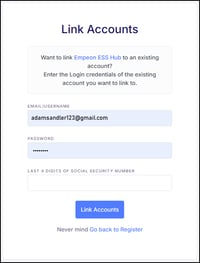 Linking ESS Accounts