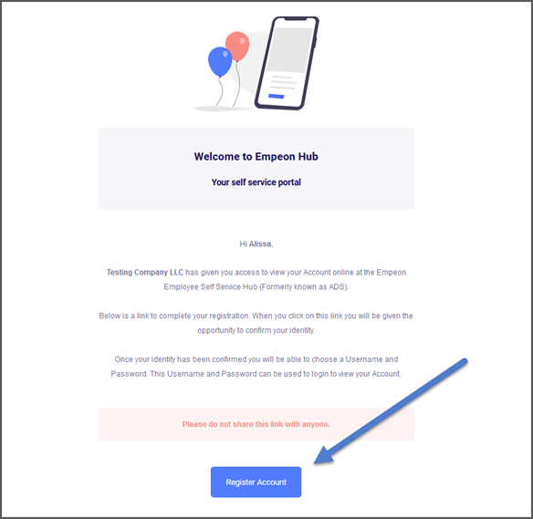ESS Hub - First Time Login Instruction
