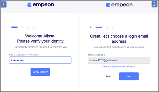 ESS Hub - First Time Login Instruction