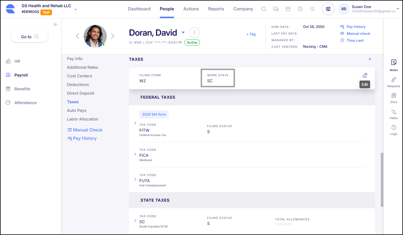 Standard Occupational Classification (SOC) Codes