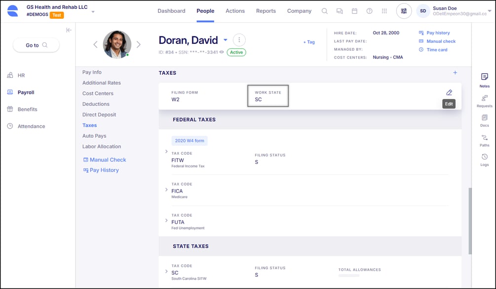 Standard Occupational Classification (SOC) Codes