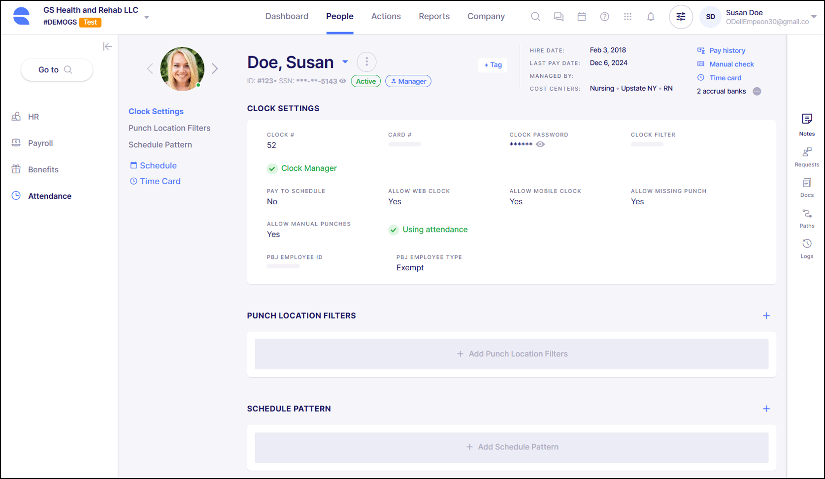 Shift Schedule Patterns
