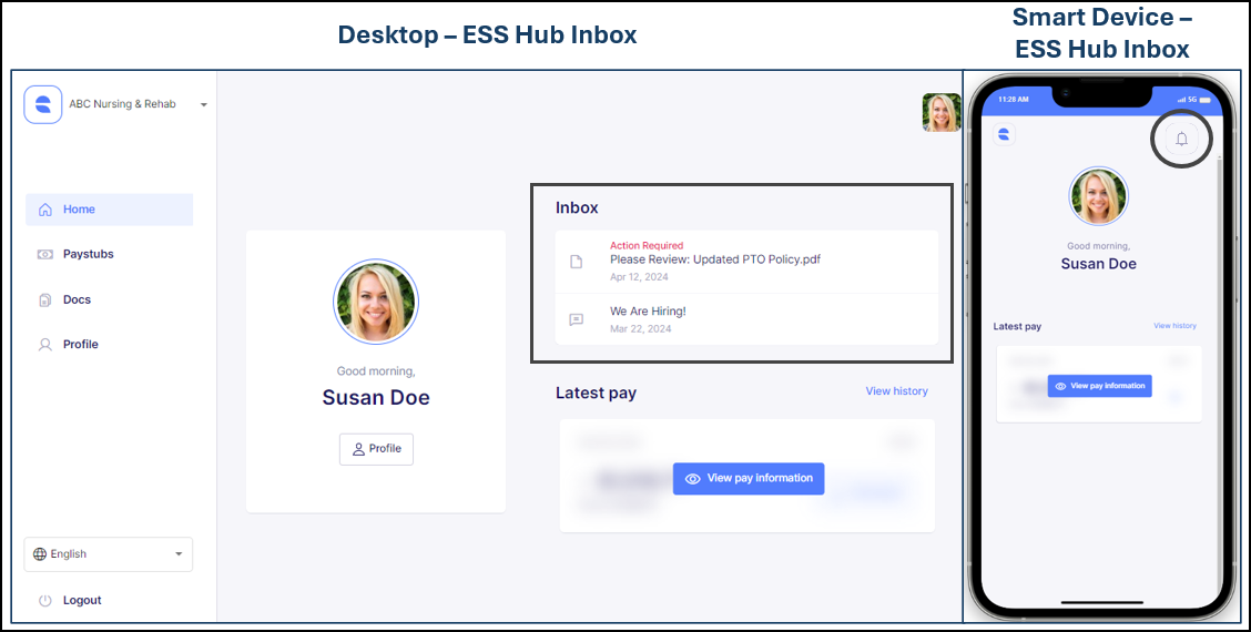 ESS Hub - Primary Features