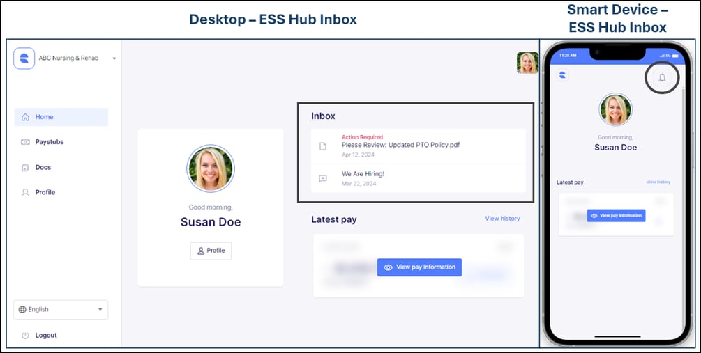 ESS Hub - Primary Features