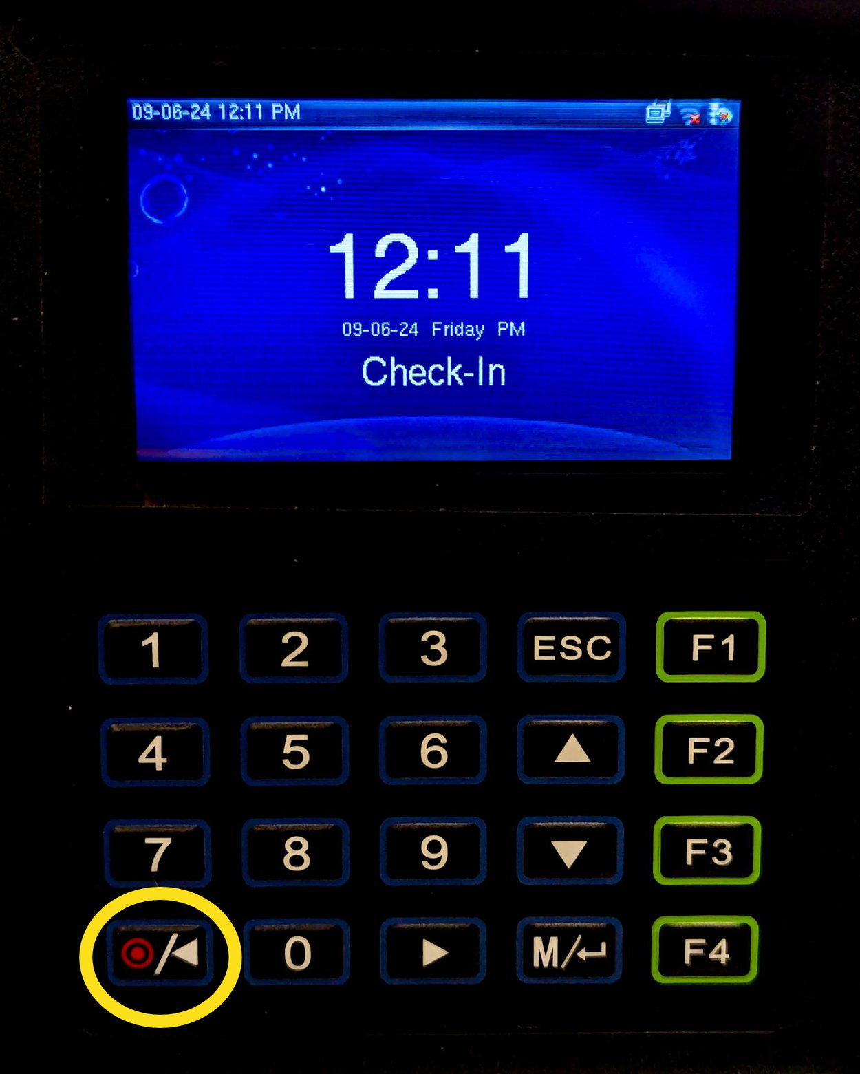 ZKTeco US15 Time Clock Troubleshooting Guide